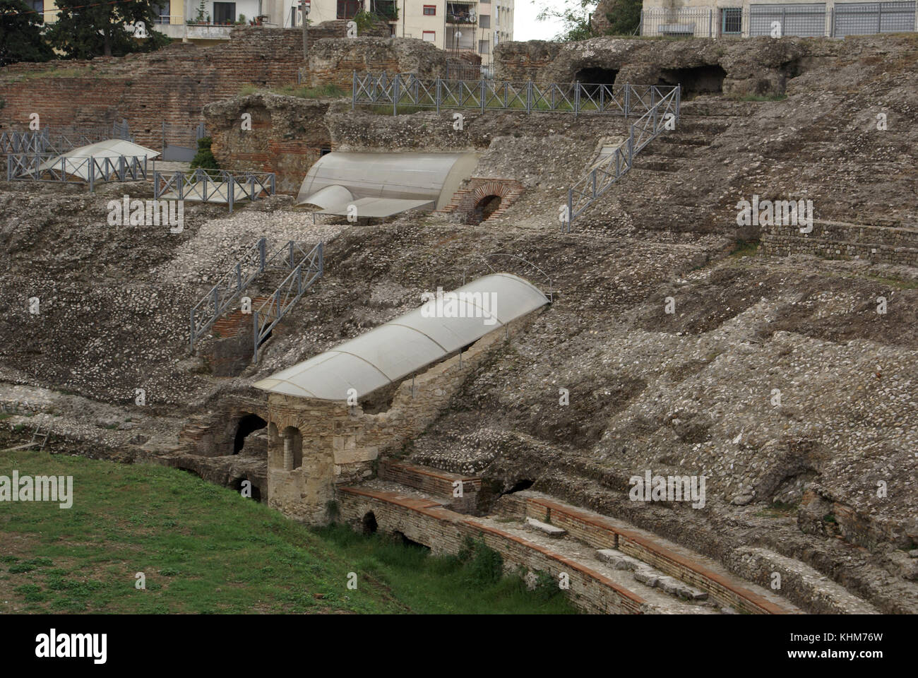 Amphitheater in Durres, Albania Stock Photo - Alamy