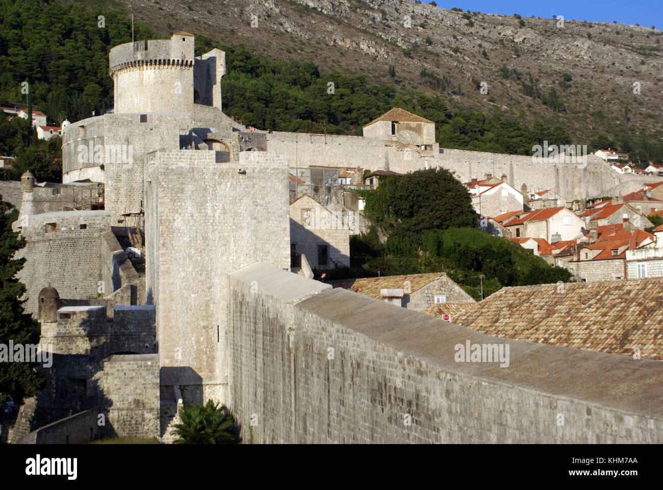 Fortress in Dubrovnik, Croatia Stock Photo - Alamy