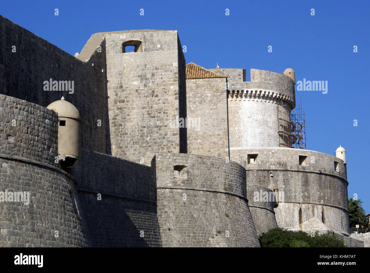 Fortress in Dubrovnik, Croatia Stock Photo - Alamy