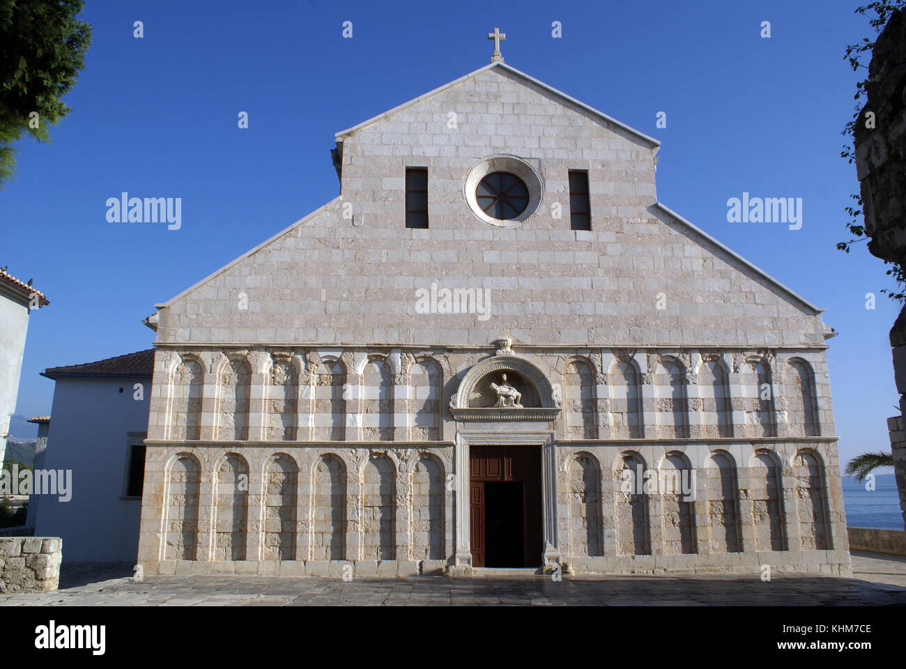 Church in Rab, Croatia Stock Photo - Alamy