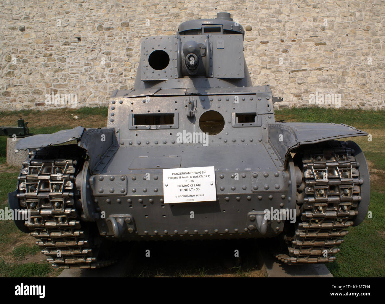 Grey tank in Military museum in Beograd, Serbia Stock Photo - Alamy