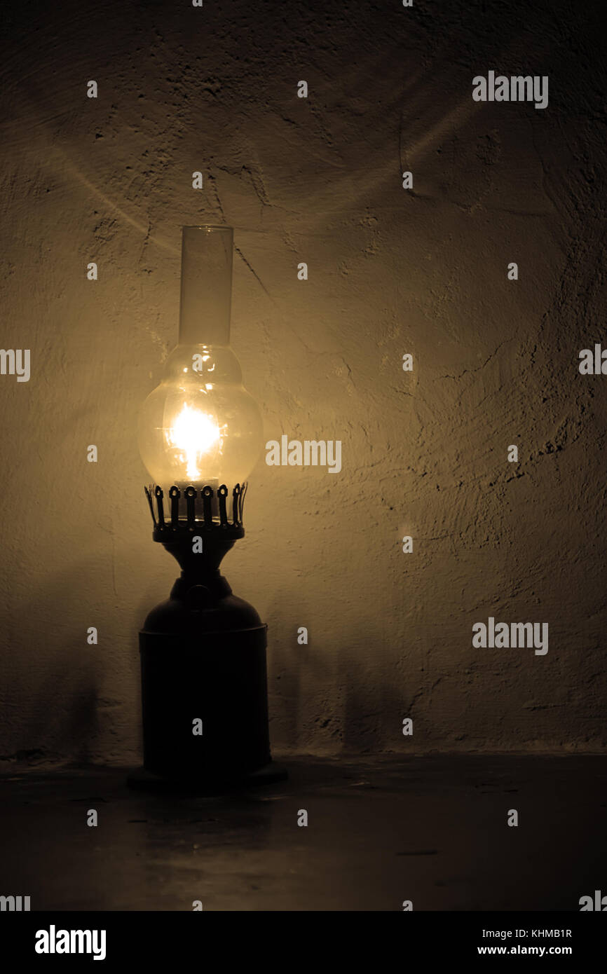 Old style lamp Stock Photo - Alamy