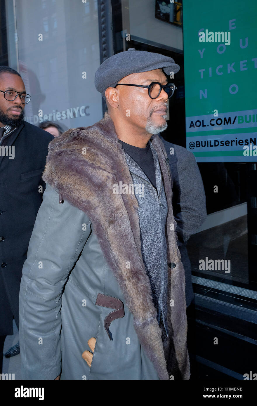 NEW YORK, NY - MARCH 01: Samuel L Jackson made an appearance at AOL ...