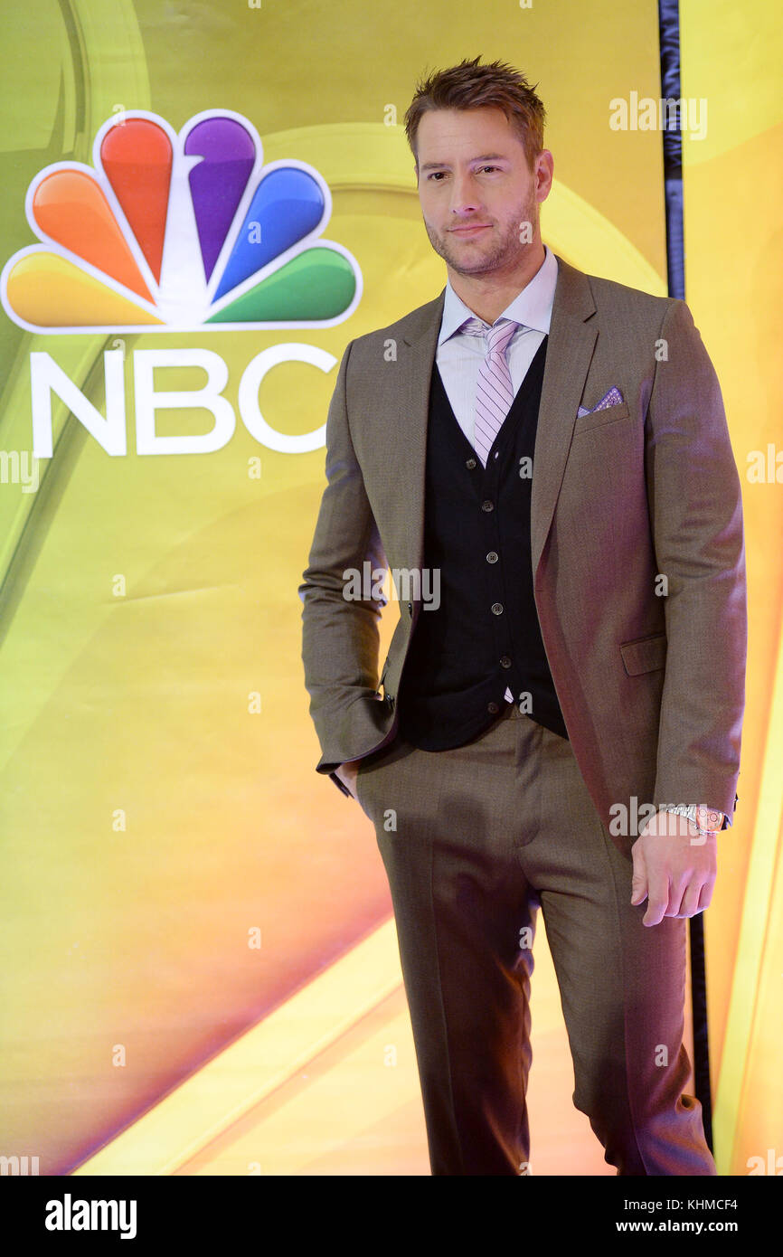 NEW YORK, NY - MARCH 02: Justin Hartley attends the NBCUniversal Press ...