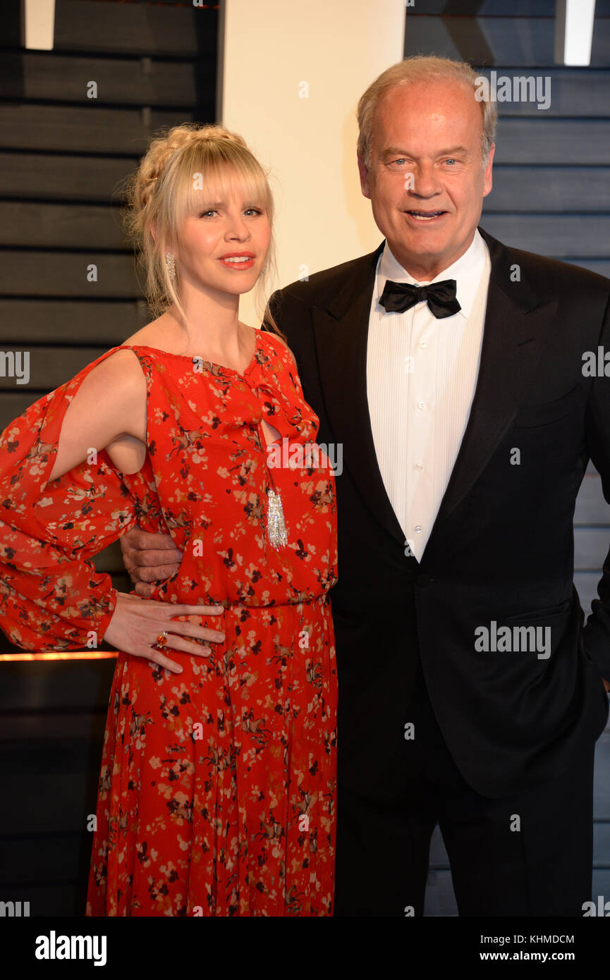 BEVERLY HILLS, CA - FEBRUARY 26: Kelsey Grammer, Kayte Walsh attends ...