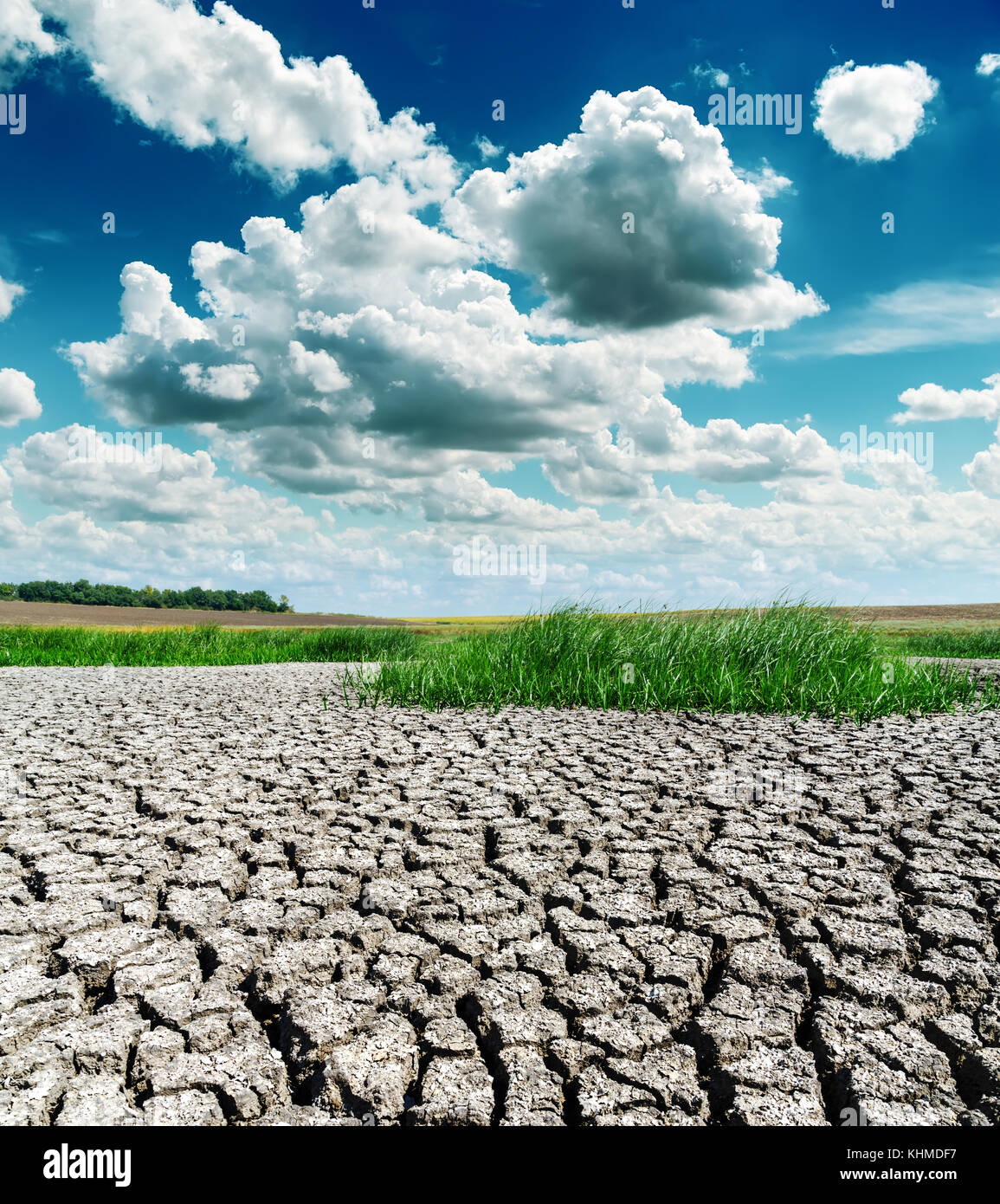 drought earth under dramatic sky Stock Photo - Alamy