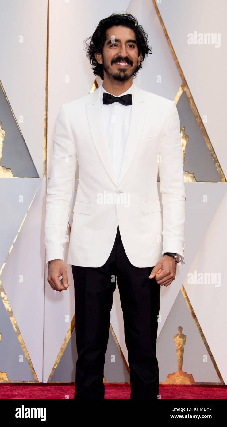 HOLLYWOOD, CA - FEBRUARY 26: Dev Patel attends the 89th Annual Academy ...