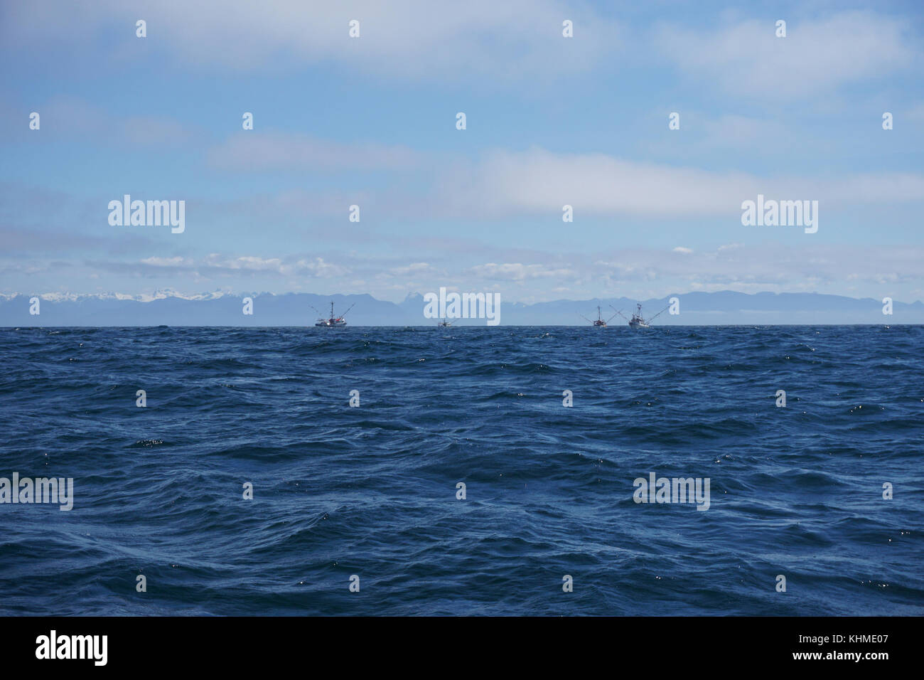 Fishing Views - West Coast, BC Stock Photo - Alamy