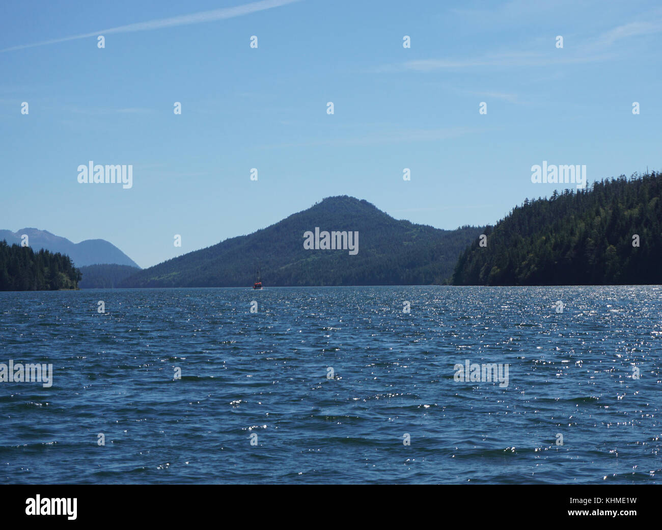 Fishing Views - West Coast, BC Stock Photo - Alamy