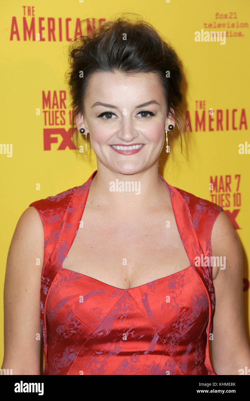 NEW YORK, NY - FEBRUARY 25: Alison Wright attends 'The Americans ...