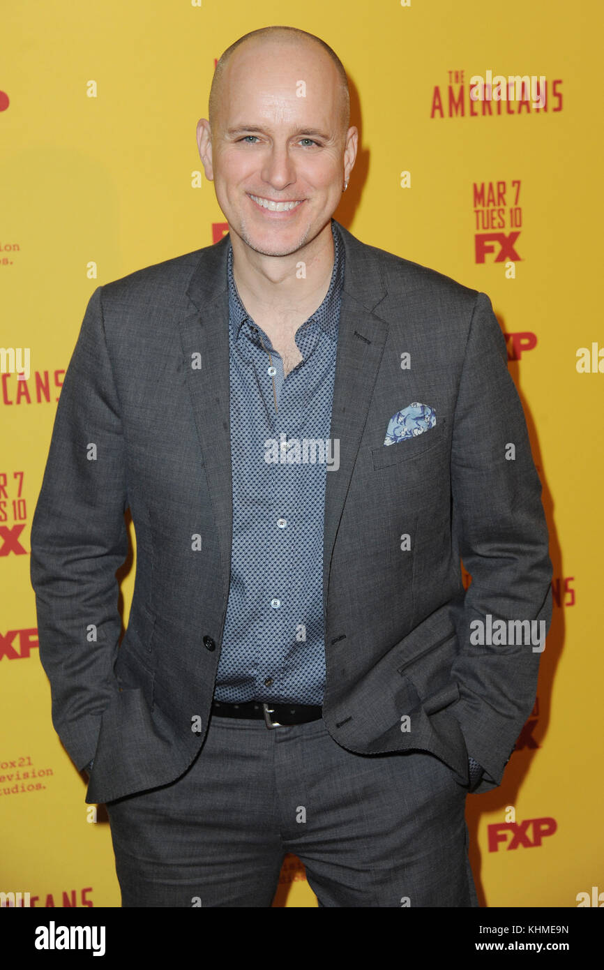 NEW YORK, NY - FEBRUARY 25: Kelly AuCoin attends 'The Americans' Season ...