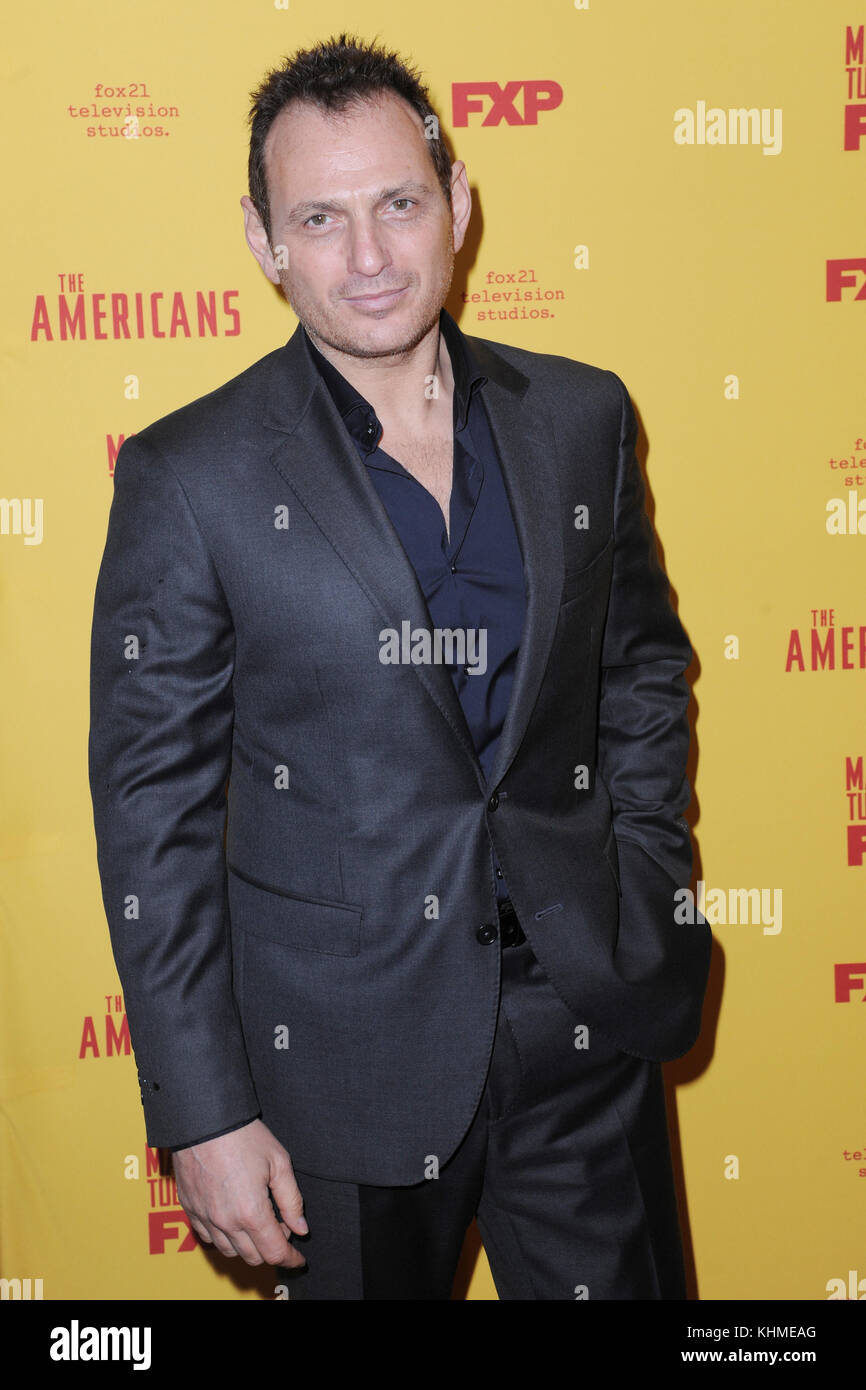 NEW YORK, NY - FEBRUARY 25: Lev Gorn attends 'The Americans' Season 5 ...