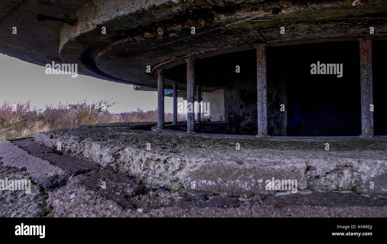 German artillery bunkers hi-res stock photography and images - Alamy