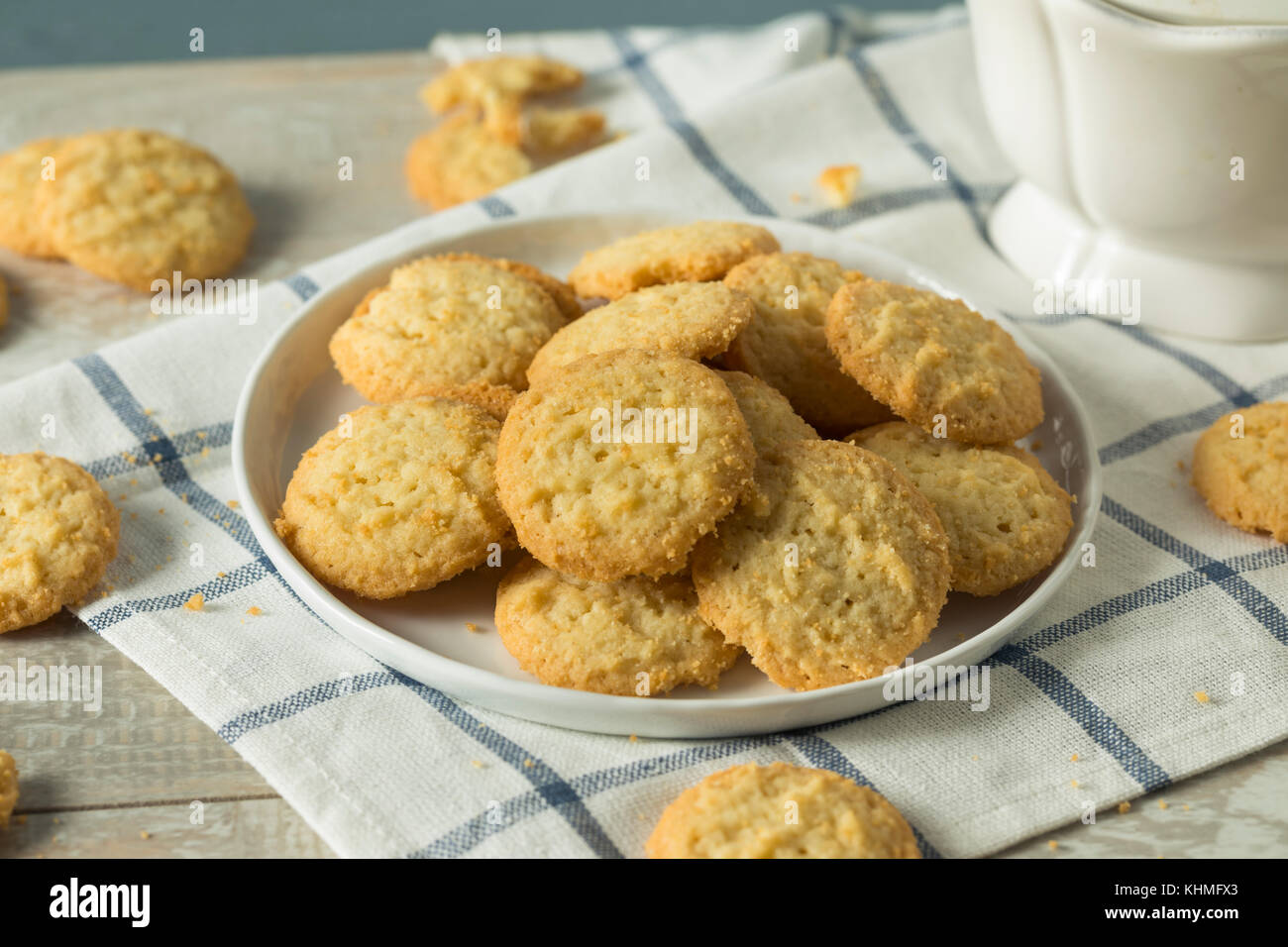 White background wafer cookies hi-res stock photography and images - Alamy