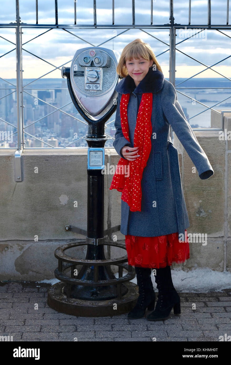 NEW YORK, NY - FEBRUARY 13: Winner of 'America's got Talent' Grace ...