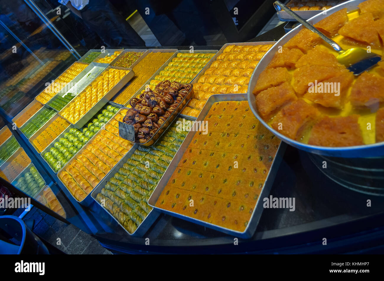 Baklava shop istanbul turkey hi-res stock photography and images - Alamy