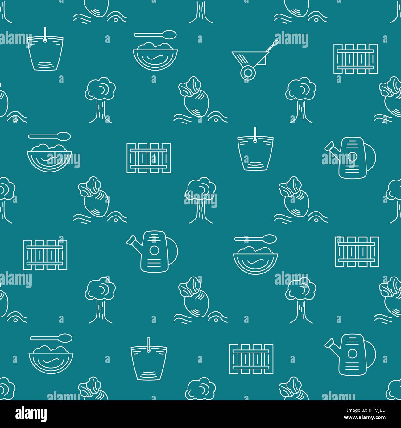 Farm Seamless Pattern Stock Vector Image And Art Alamy