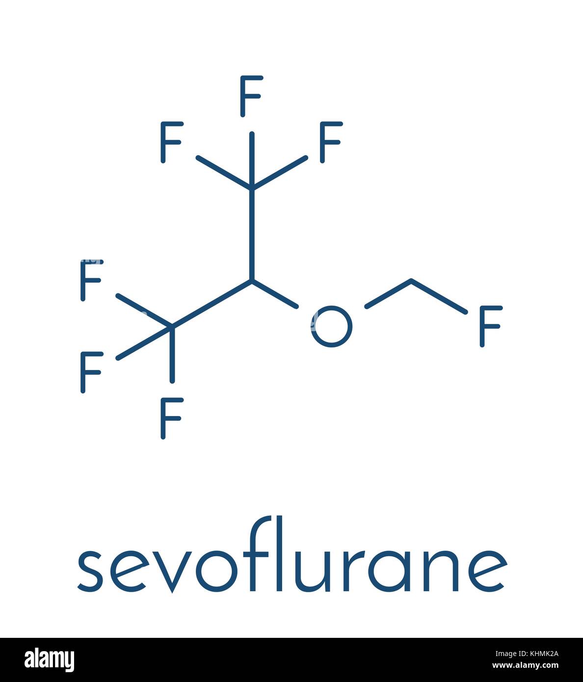 Inhalational anesthetic sevoflurane Cut Out Stock Images & Pictures - Alamy