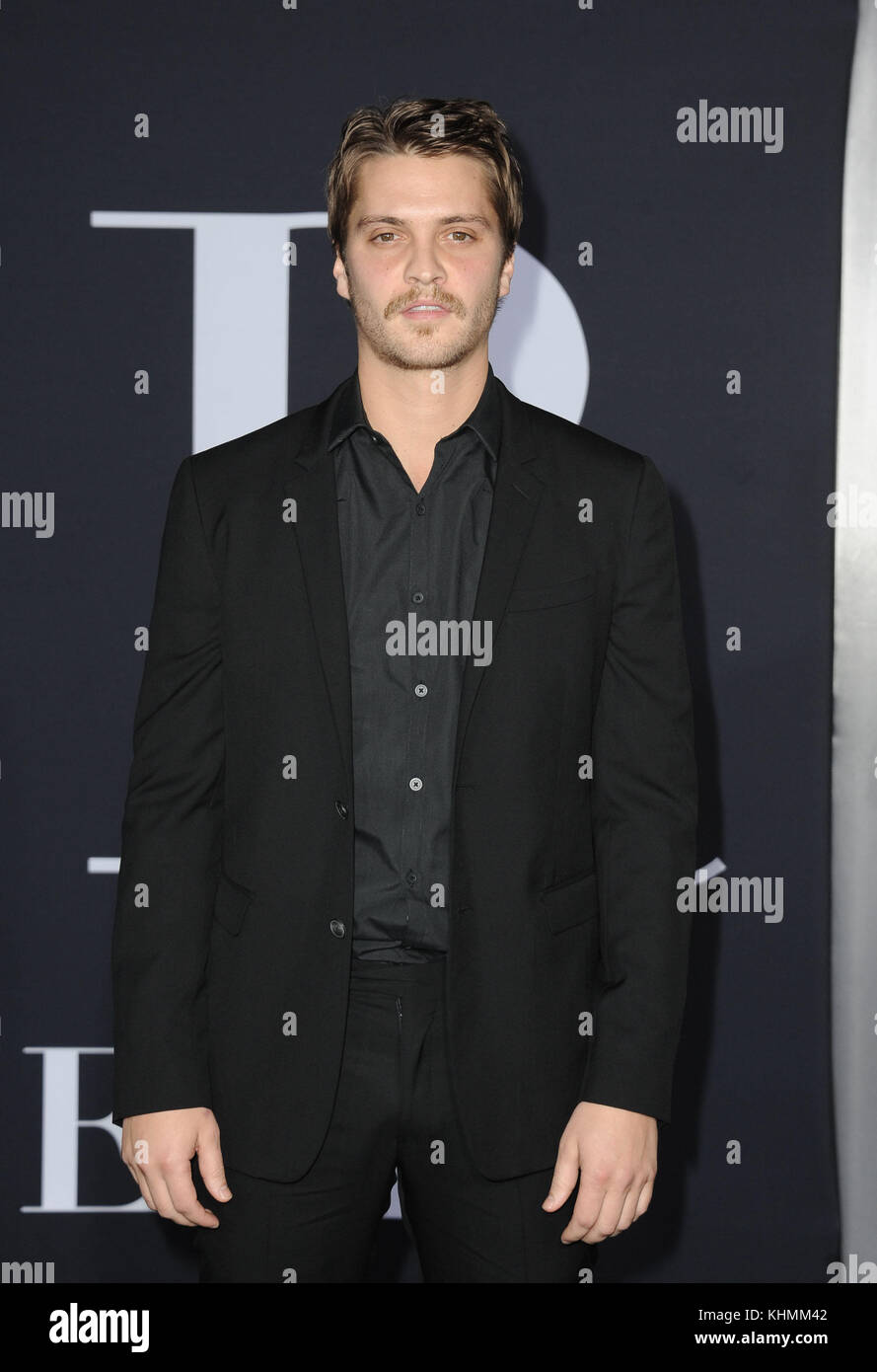 LOS ANGELES, CA - FEBRUARY 02: Luke Grimes arrives at the premiere of ...