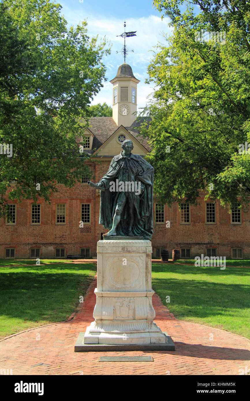 William and mary college, virginia hi-res stock photography and images ...