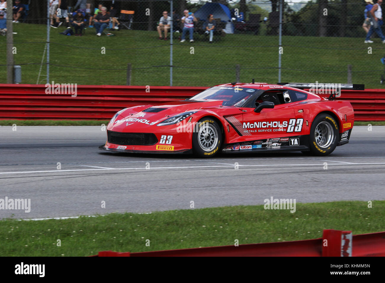 Car 23. Chevrolet Corvette. Amy Ruman, driver. Trans Am series race ...