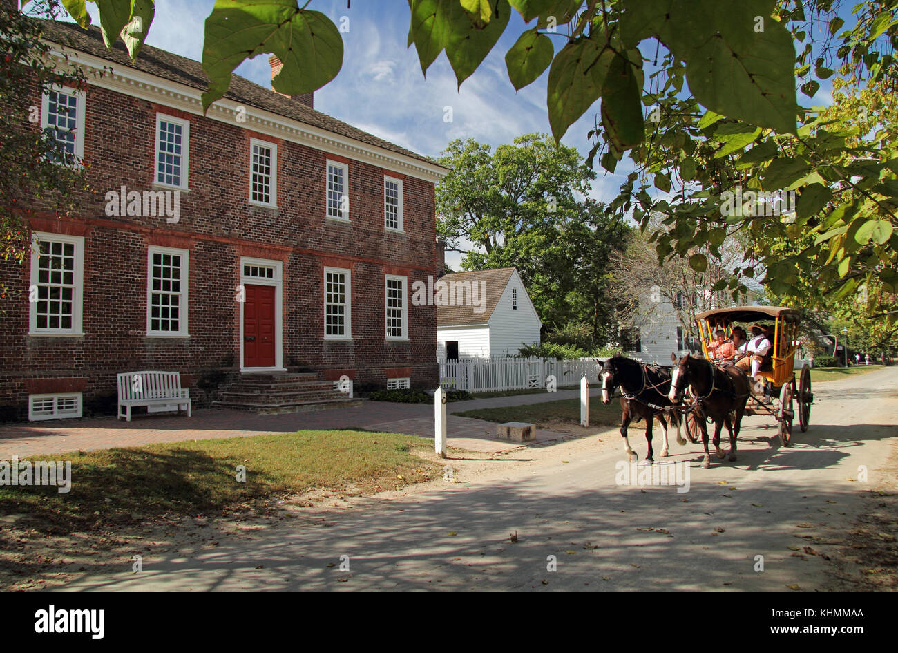 The horse and carriage was the primary method of transportation used by ...