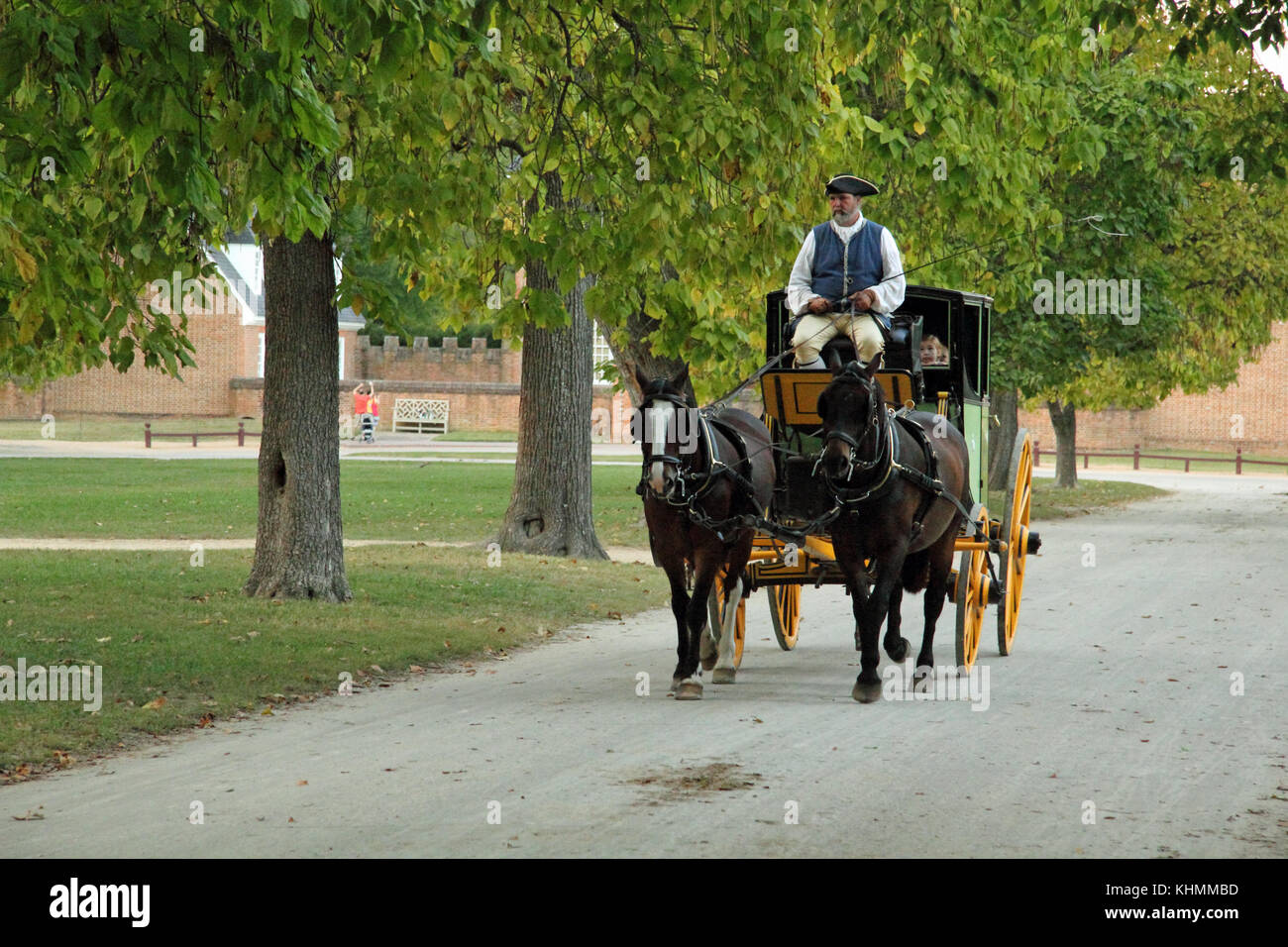 The horse and carriage was the primary method of transportation used by ...