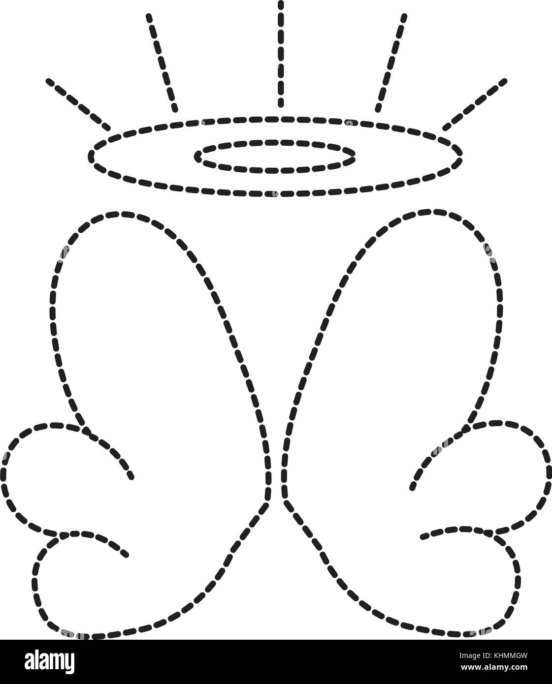 Angels shape Stock Vector Images - Alamy