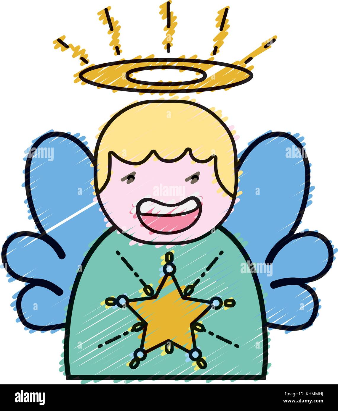 Catholic angels Stock Vector Images - Alamy