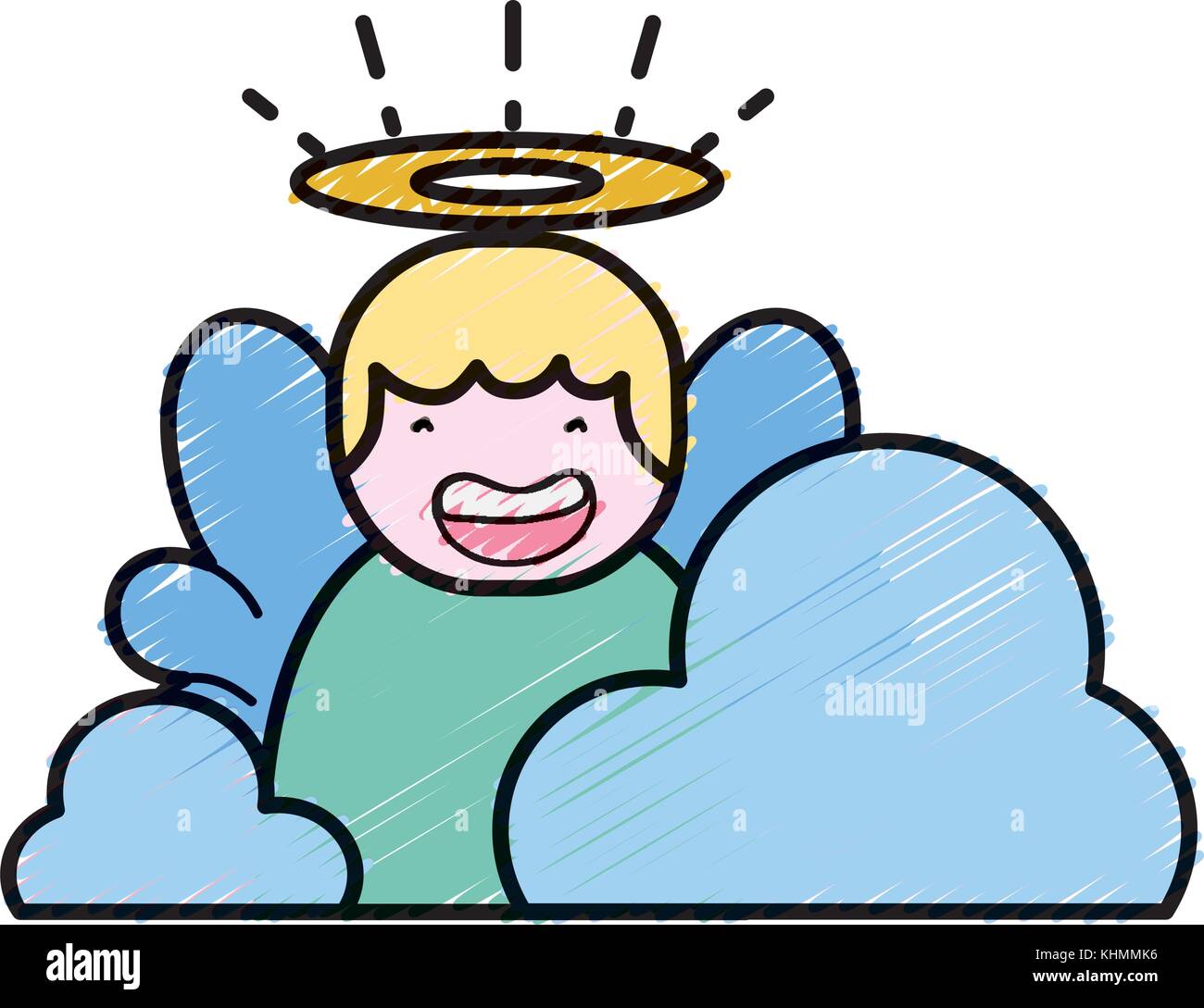 Spiritual protector Stock Vector Images - Alamy
