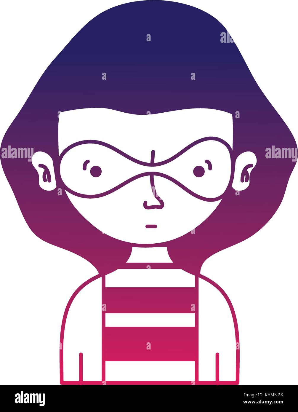 silhouette thief criminal with mask and coat hood vector illustration ...