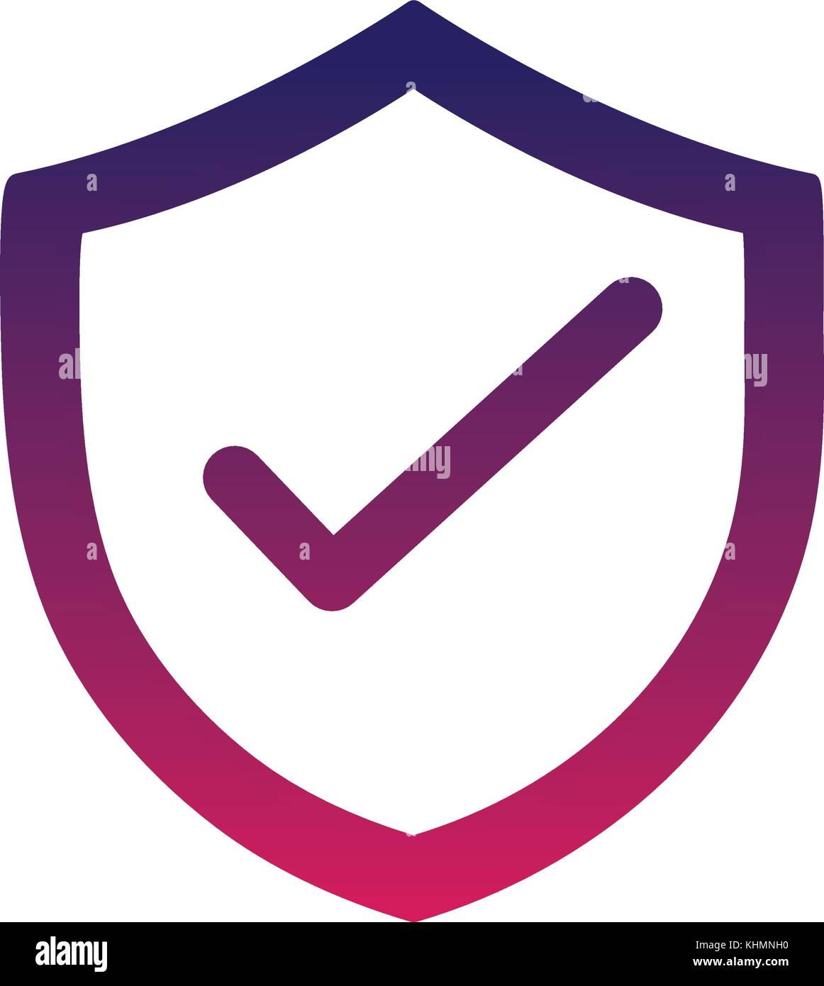 silhouette shield security protection web symbol vector illustration ...