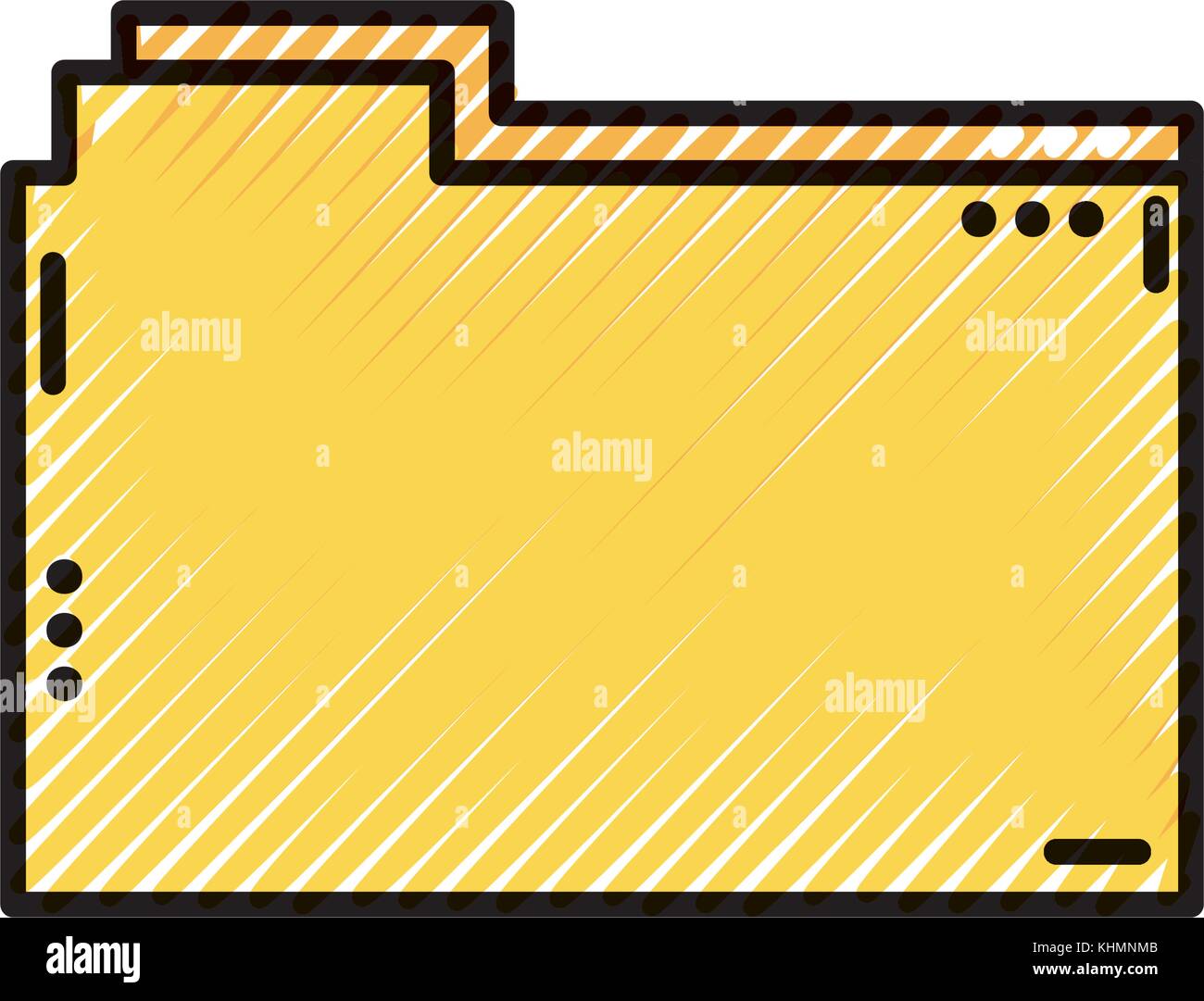 grated file folder to save documents information vector illustration ...