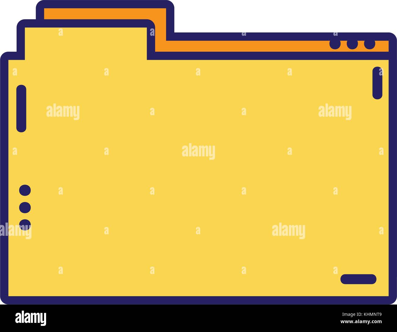 file folder to save documents information vector illustration Stock ...