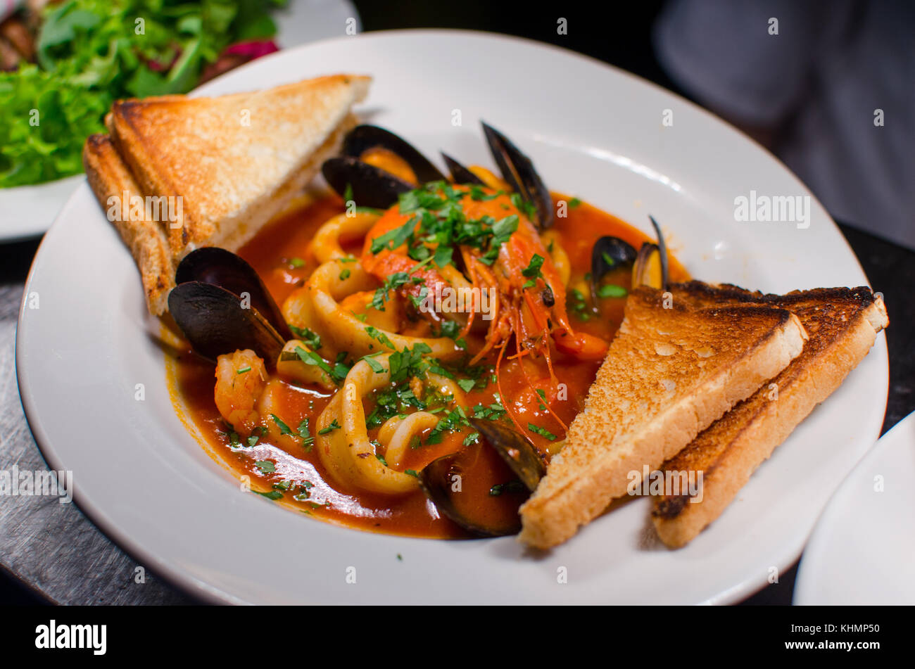 Tasty sea fruits Stock Photo - Alamy
