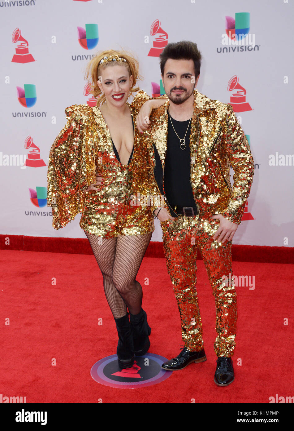 Las Vegas, Nevada, USA. 16th Nov, 2017. JULIANA GATTAS and ALEJANDRO ...