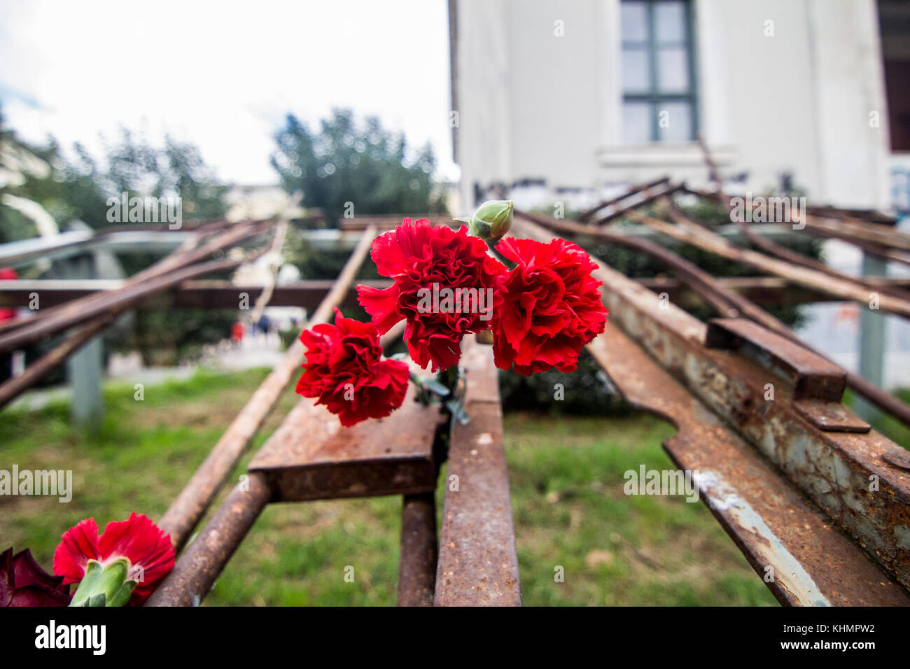People commemorate the 44th anniversary of the Polytechnic uprising ...