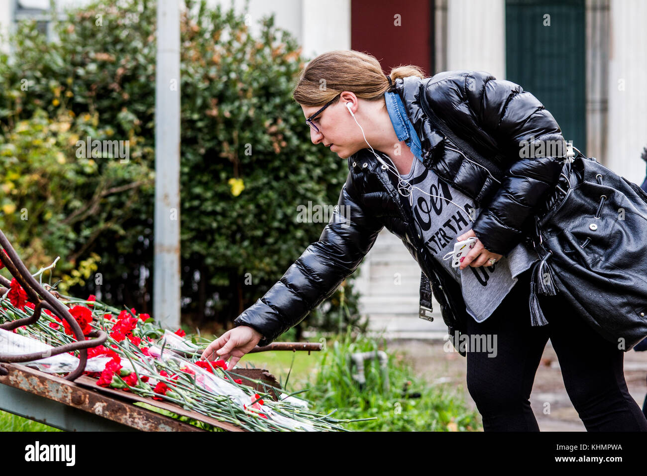 People commemorate the 44th anniversary of the Polytechnic uprising ...