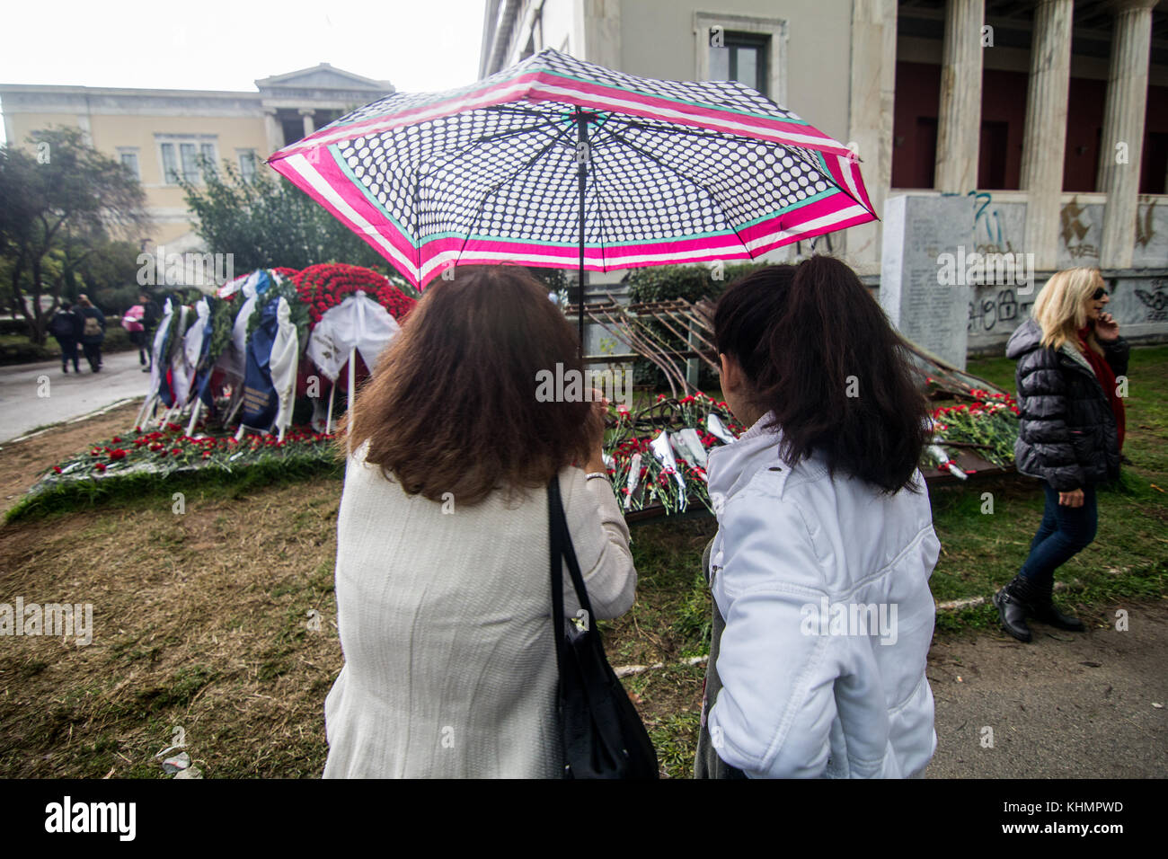 People commemorate the 44th anniversary of the Polytechnic uprising ...