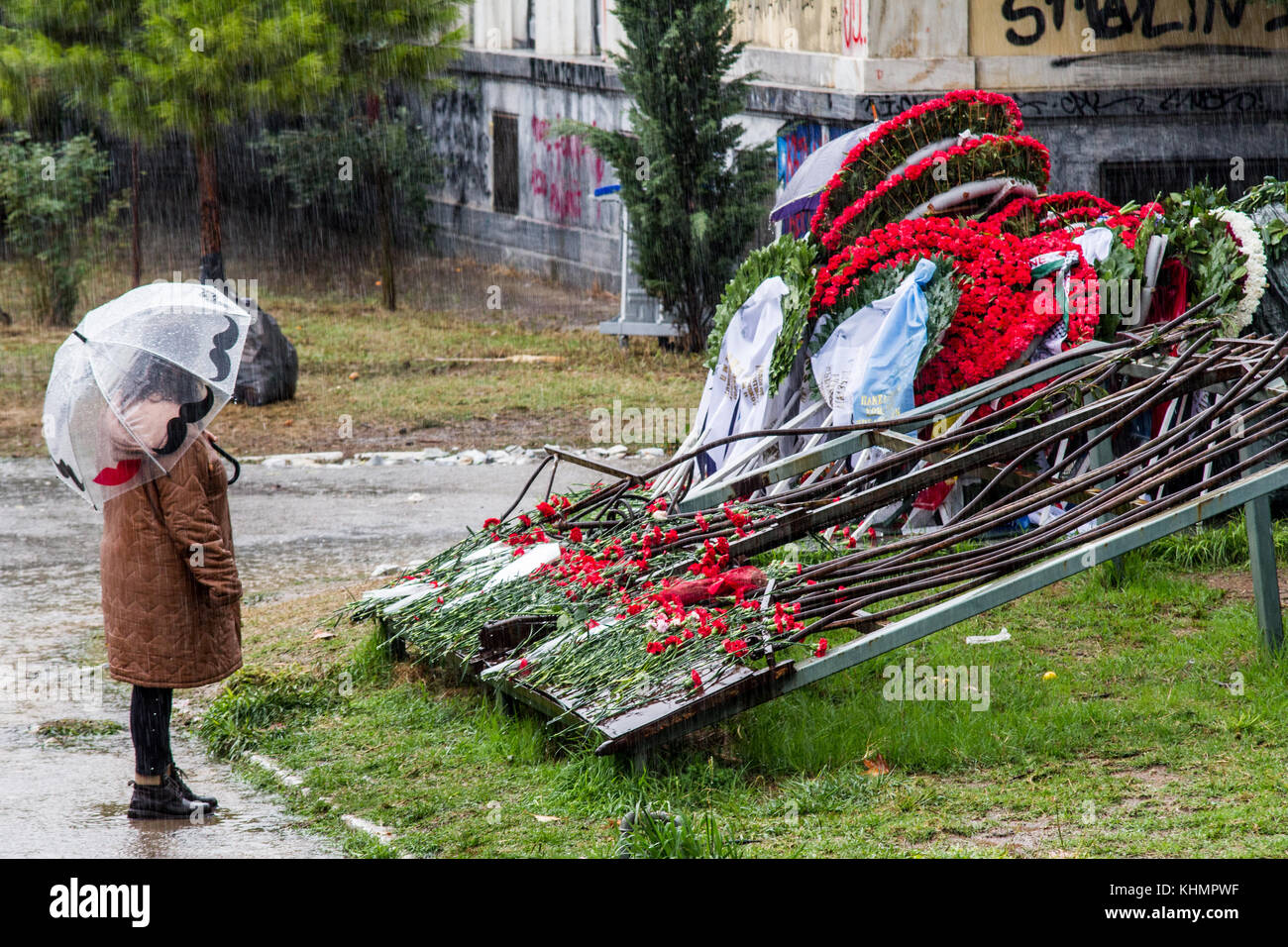 People commemorate the 44th anniversary of the Polytechnic uprising ...