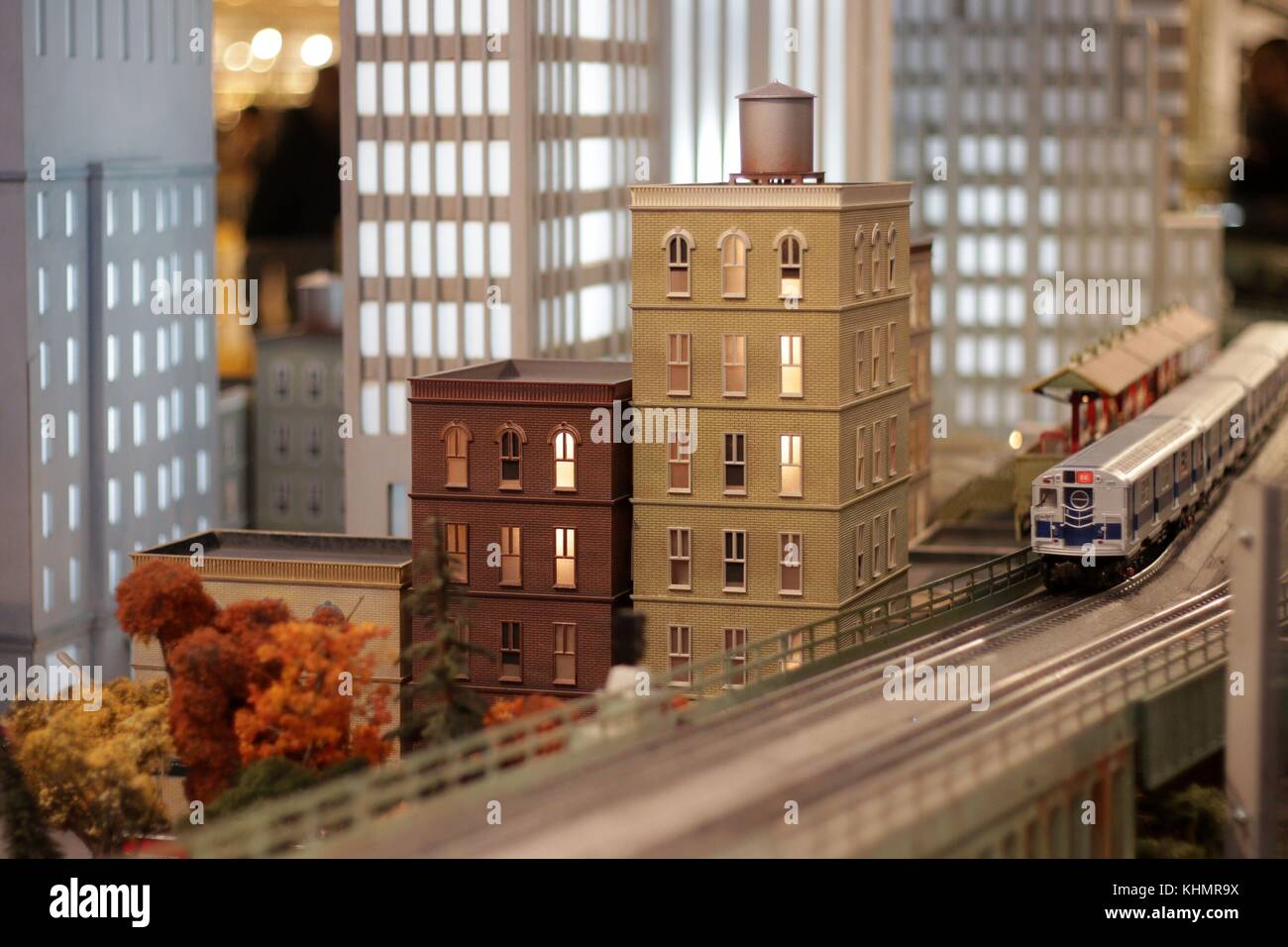 New York, NY, USA - 17th Nov, 2017. The New York City Transit Museum’s ...