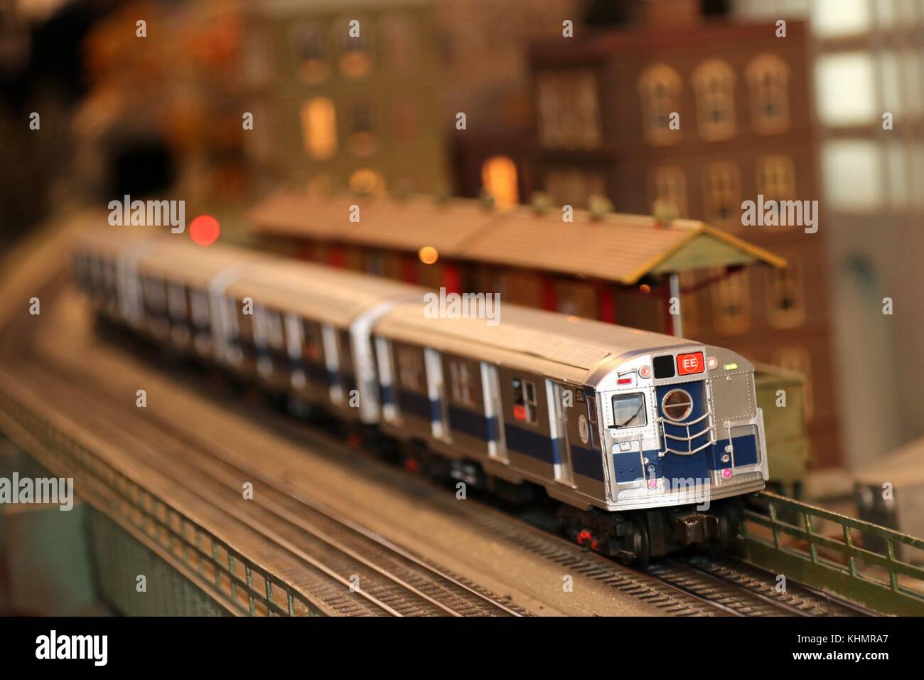 New York, NY, USA - 17th Nov, 2017. The New York City Transit Museum’s ...
