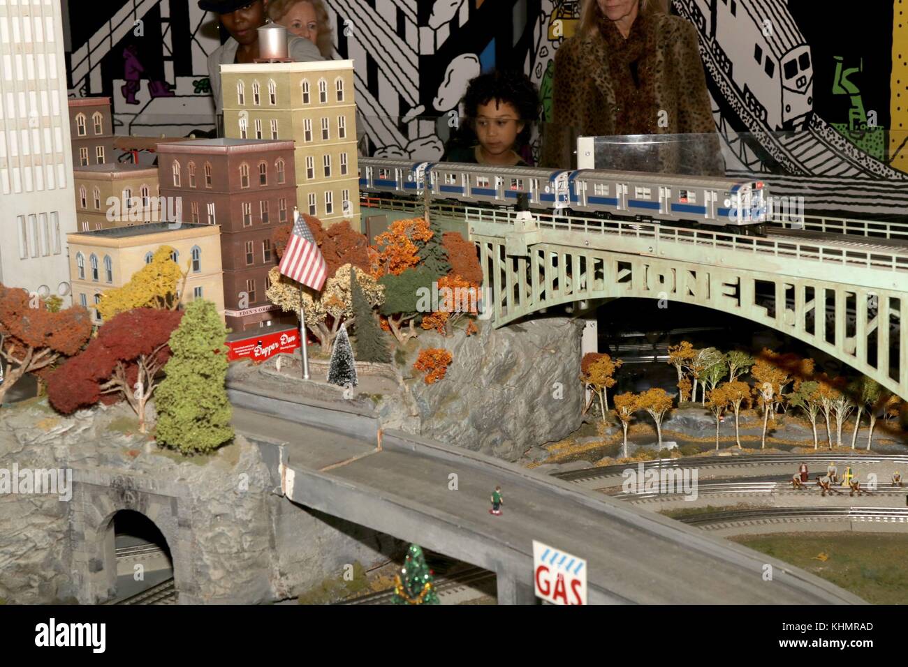 New York, NY, USA - 17th Nov, 2017. The New York City Transit Museum’s ...