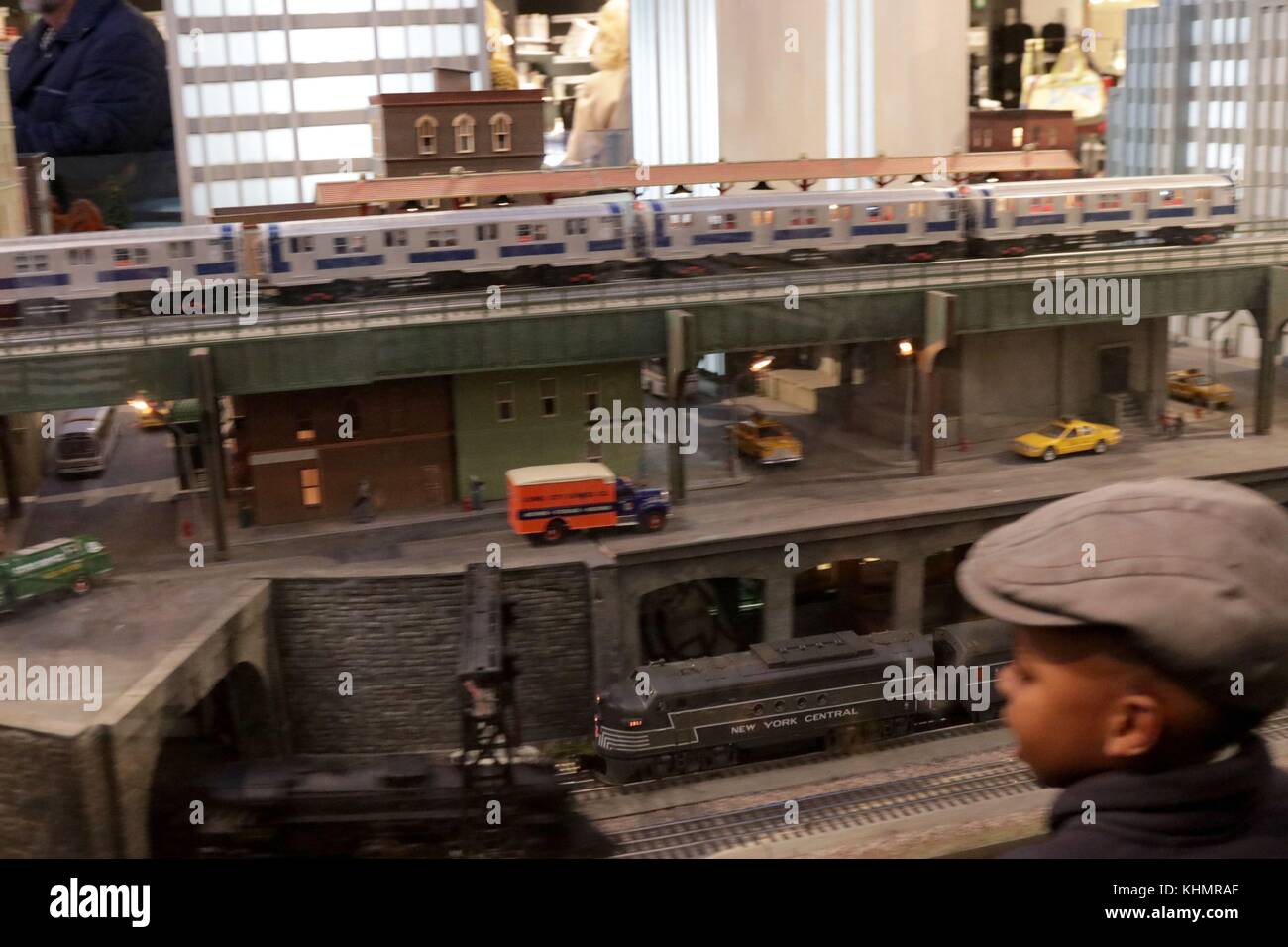 New York, NY, USA - 17th Nov, 2017. The New York City Transit Museum’s ...