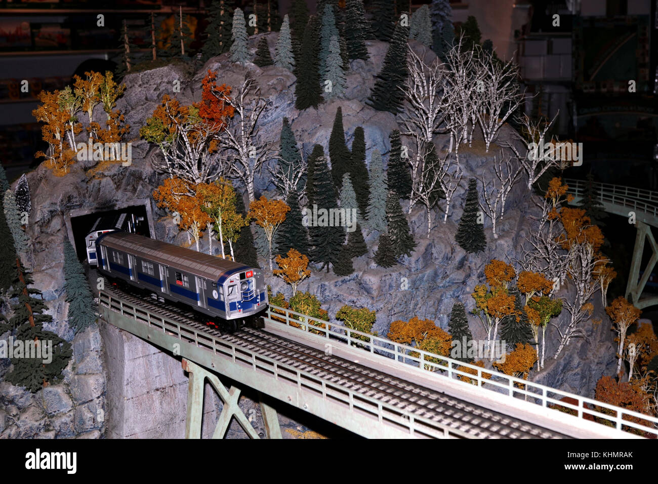 New York, NY, USA - 17th Nov, 2017. The New York City Transit Museum’s ...
