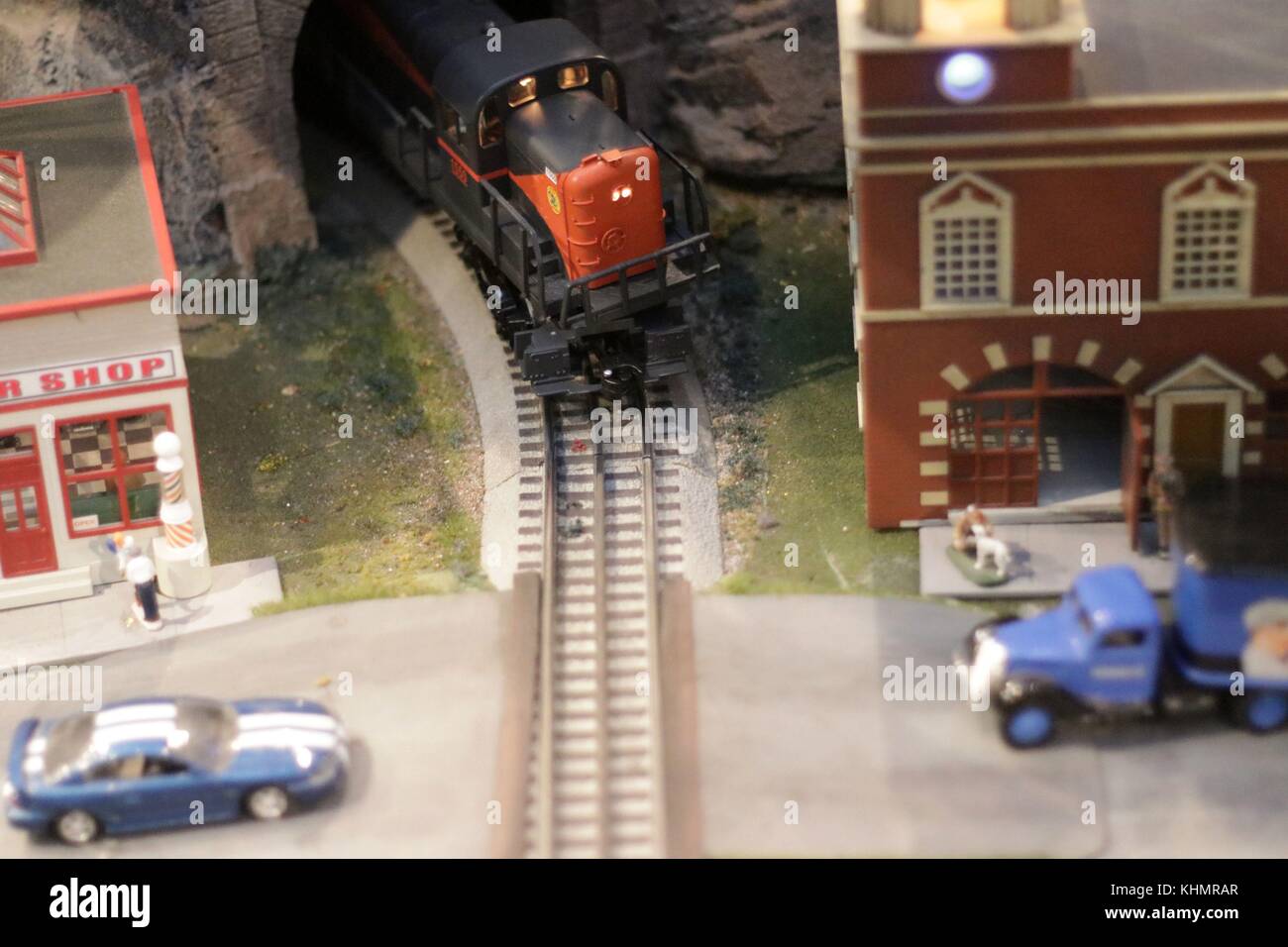 New York, NY, USA - 17th Nov, 2017. The New York City Transit Museum’s ...