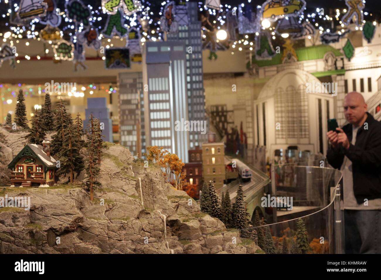 New York, NY, USA - 17th Nov, 2017. The New York City Transit Museum’s ...