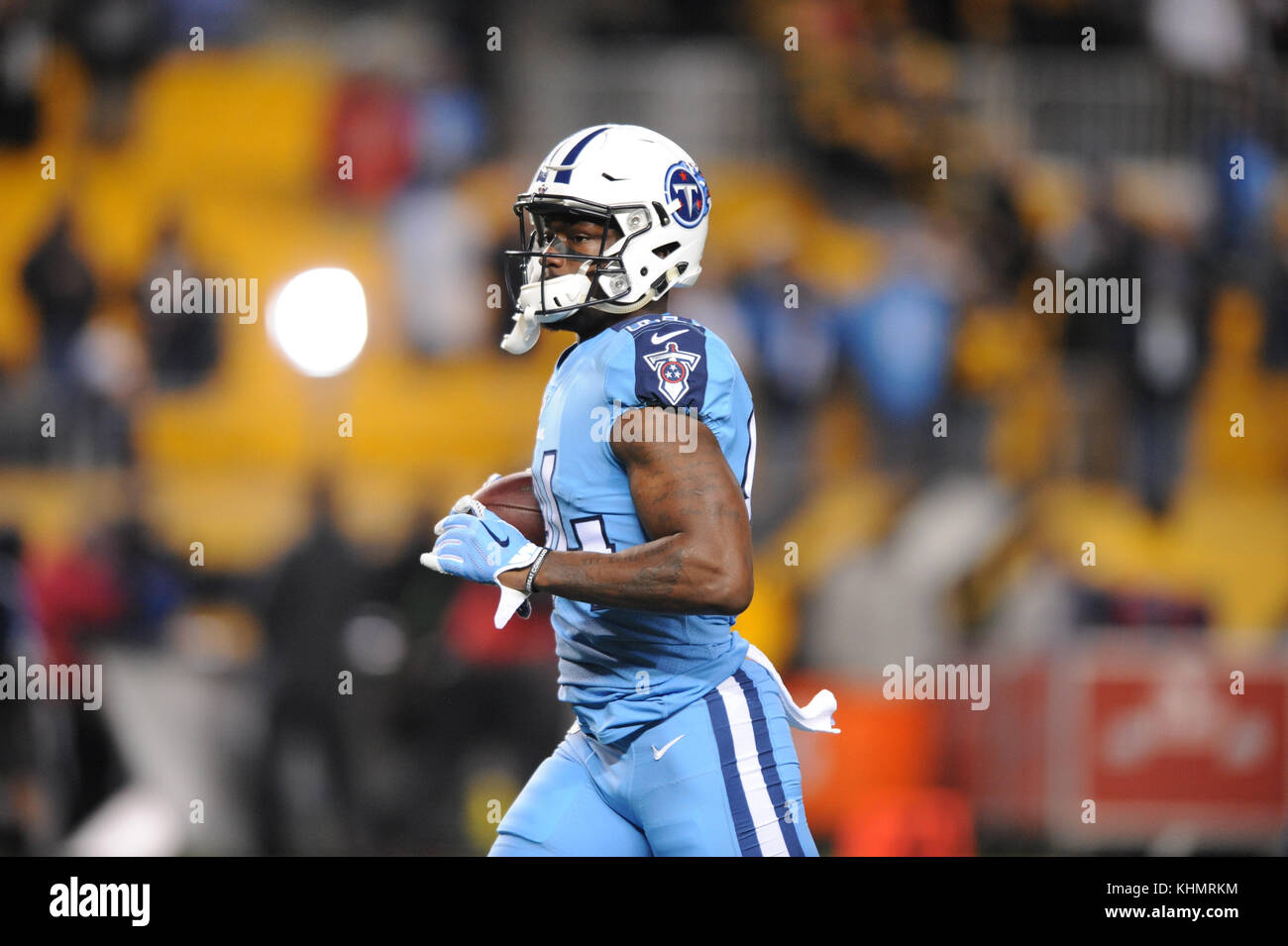 Nov 16th, 2017: Titans Corey Davis #84 during the Tennessee Titans vs ...