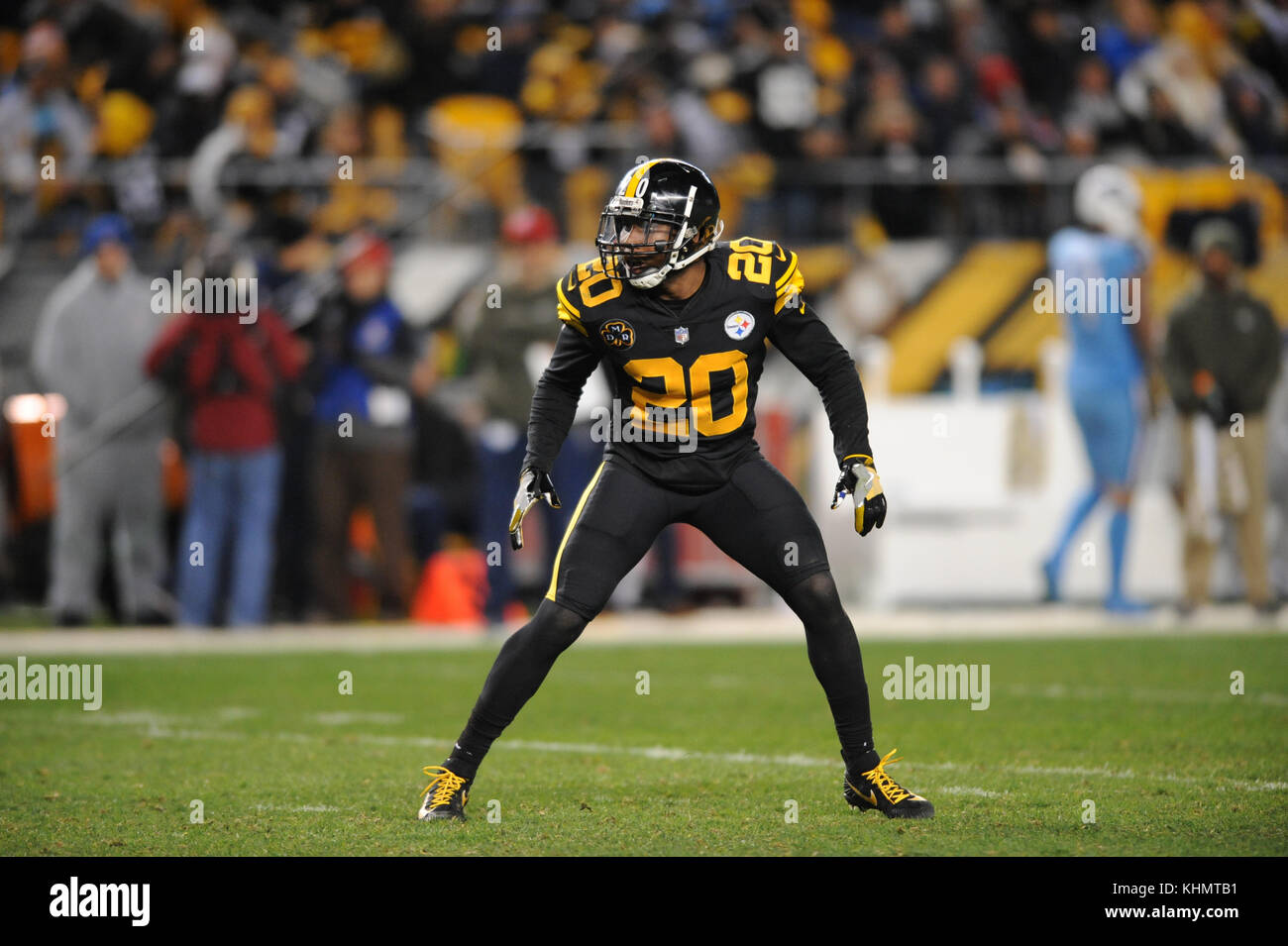 Nov 16th, 2017: Steelers Robert Golden #20 during the Tennessee Titans ...