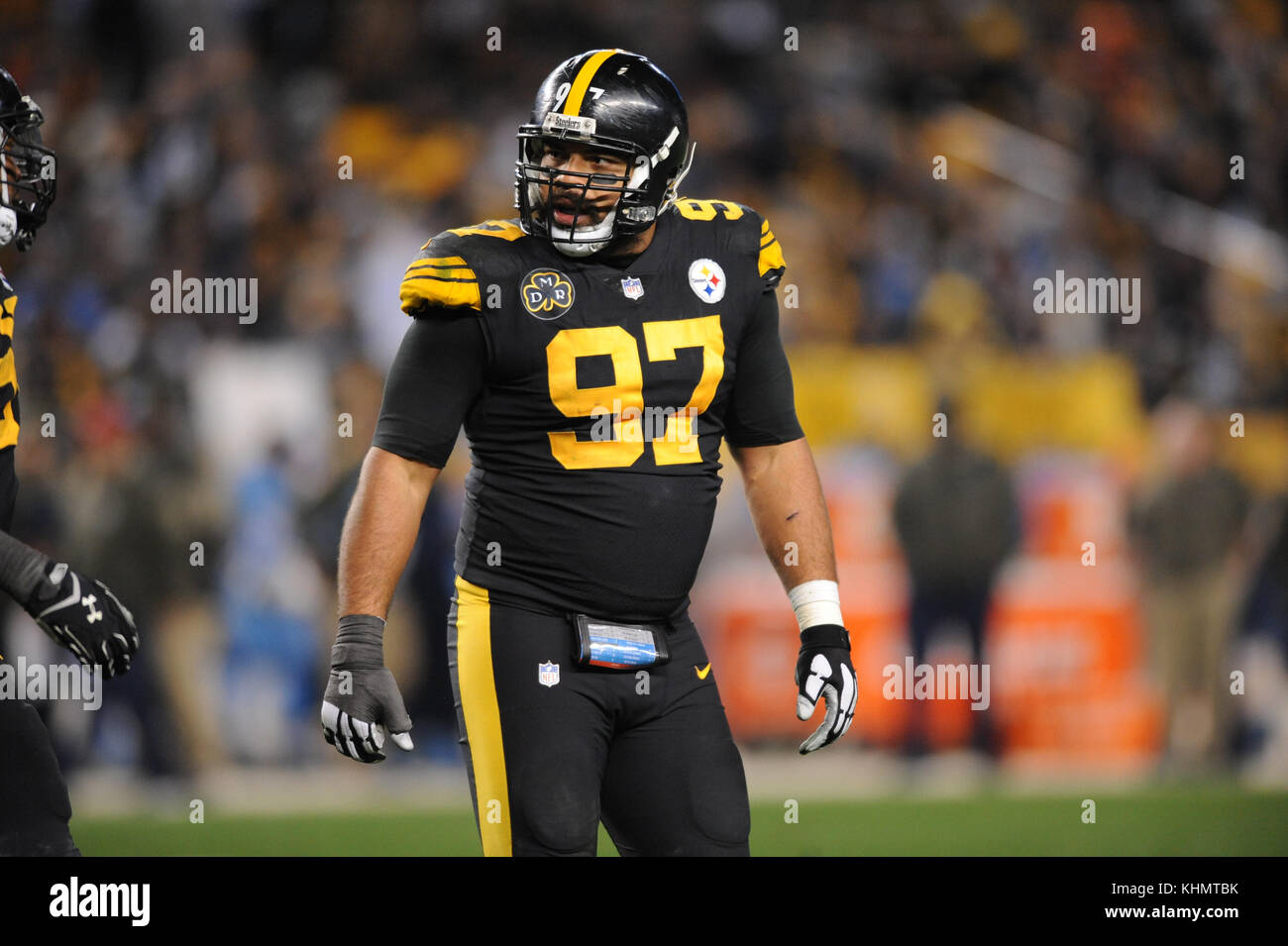 Nov 16th, 2017: Steelers Cameron Heyward #97 during the Tennessee ...